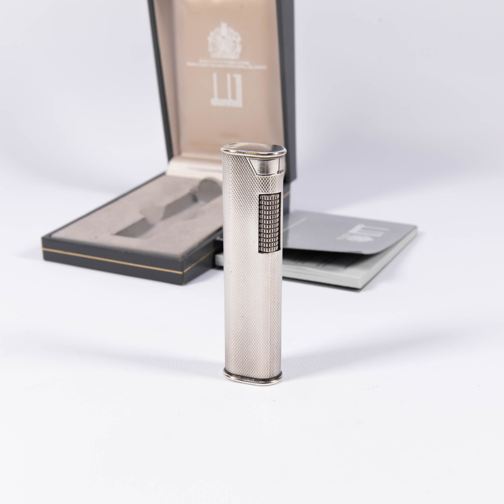 Vintage Dunhill Dress Pipe Lighter Silver Plated 1970s in Box - The ...