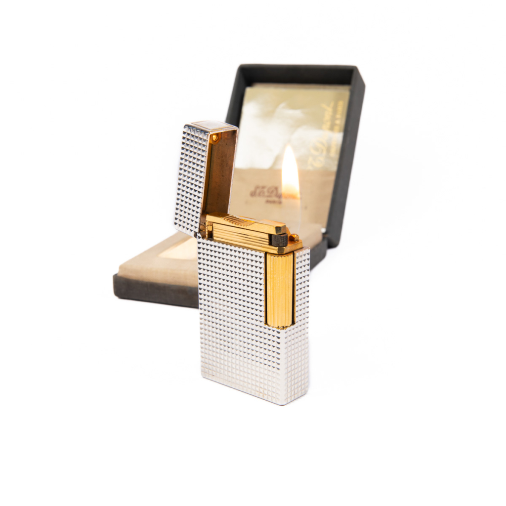 Vintage Two-Tone Linge 1 BR ST Dupont Lighter 1980s In Box - The ...